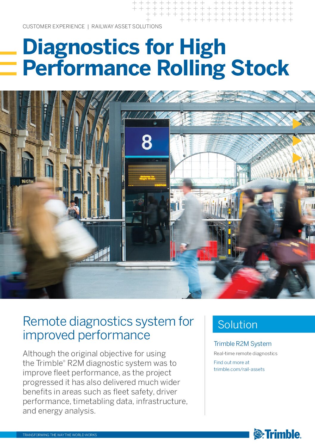 Trimble/Nexala - Train Diagnostic Monitoring and Management Systems