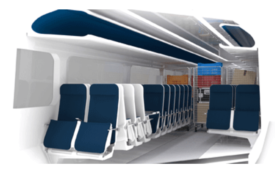Adaptable Carriage Unveiled for Mixed Passenger and Freight Rail