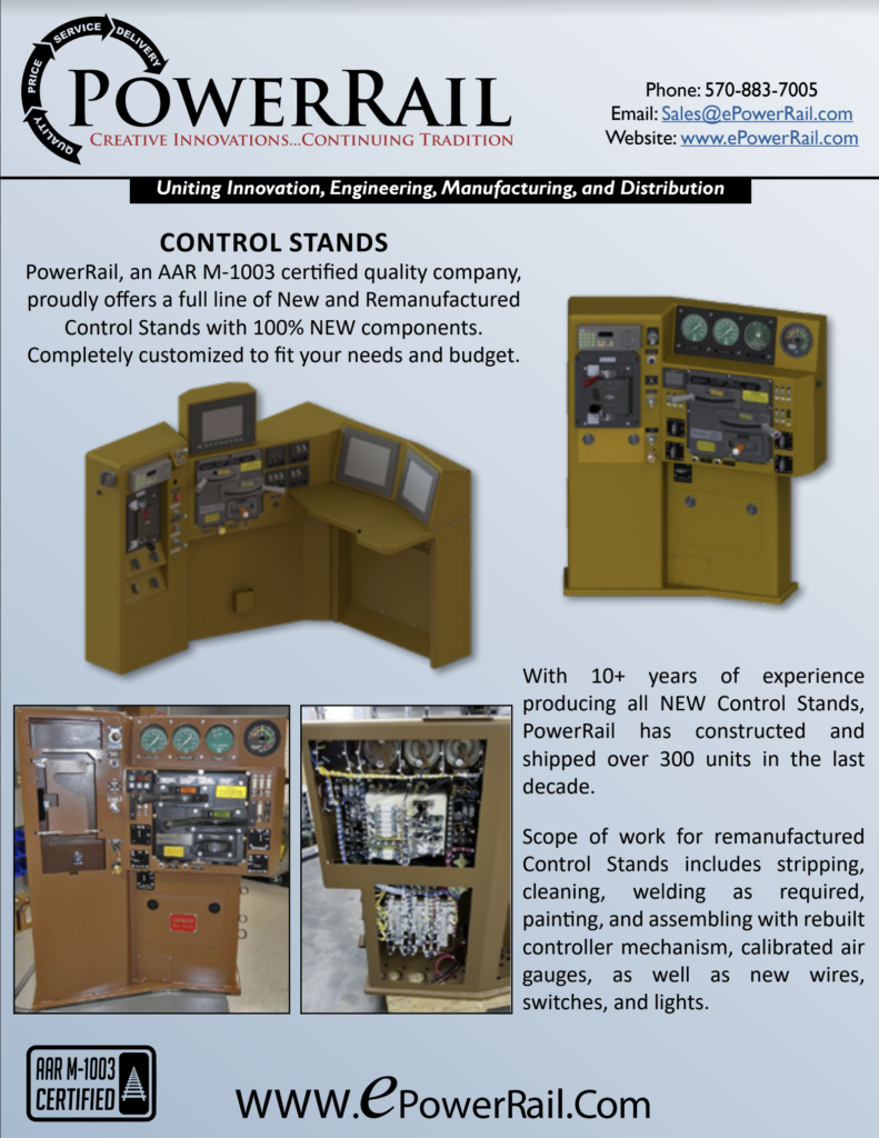 PowerRail | Control Stands | Railway-News