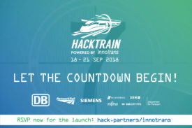 Hack Partners Launching HackTrain InnoTrans 2018