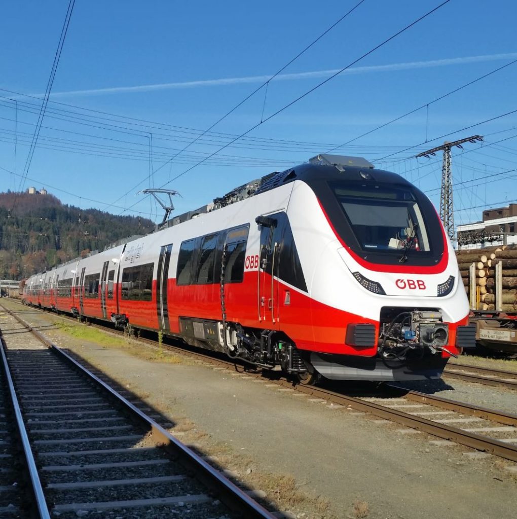 First OEBB Cityjet TALENT 3 Arrives in Austria