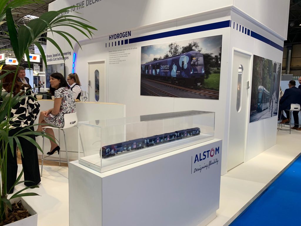 Alstom Presents Hydrogen Breeze Train Model at Railtex | Railway-News
