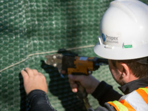 Propex GeoSolutions | Railway Erosion Control and Slope Stabilization