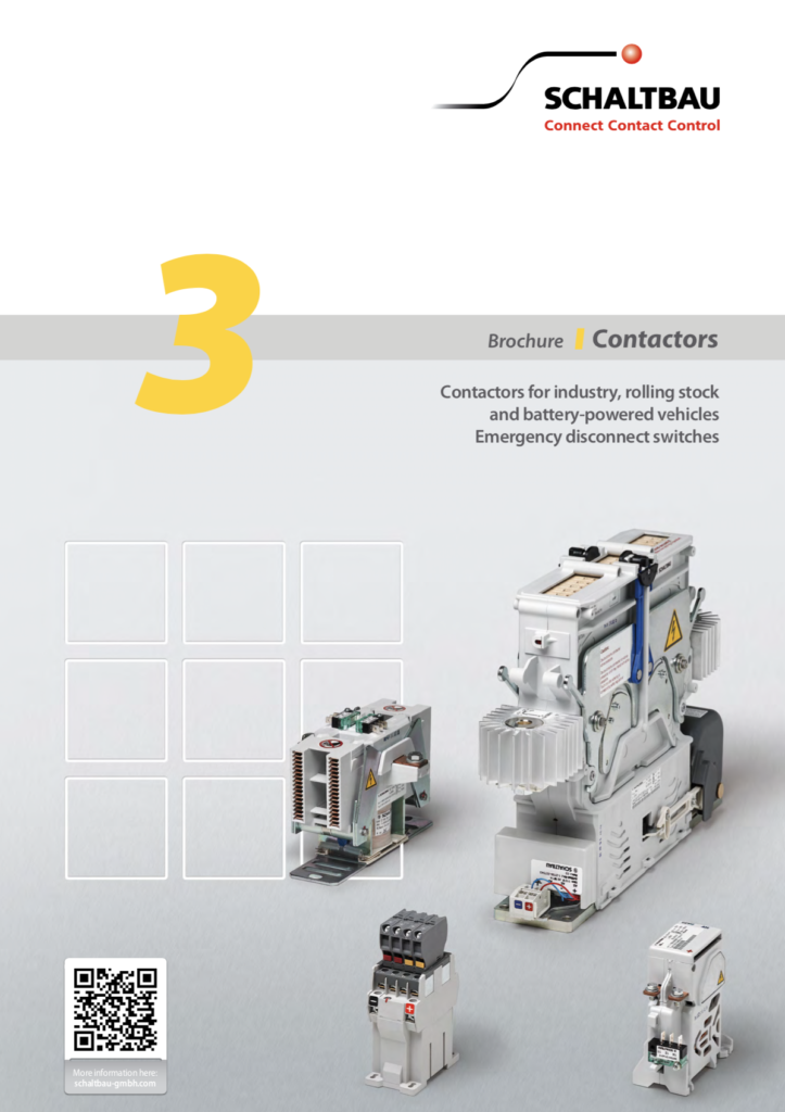 Schaltbau | Railway Contactors | Rolling Stock & Battery-Powered Vehicles