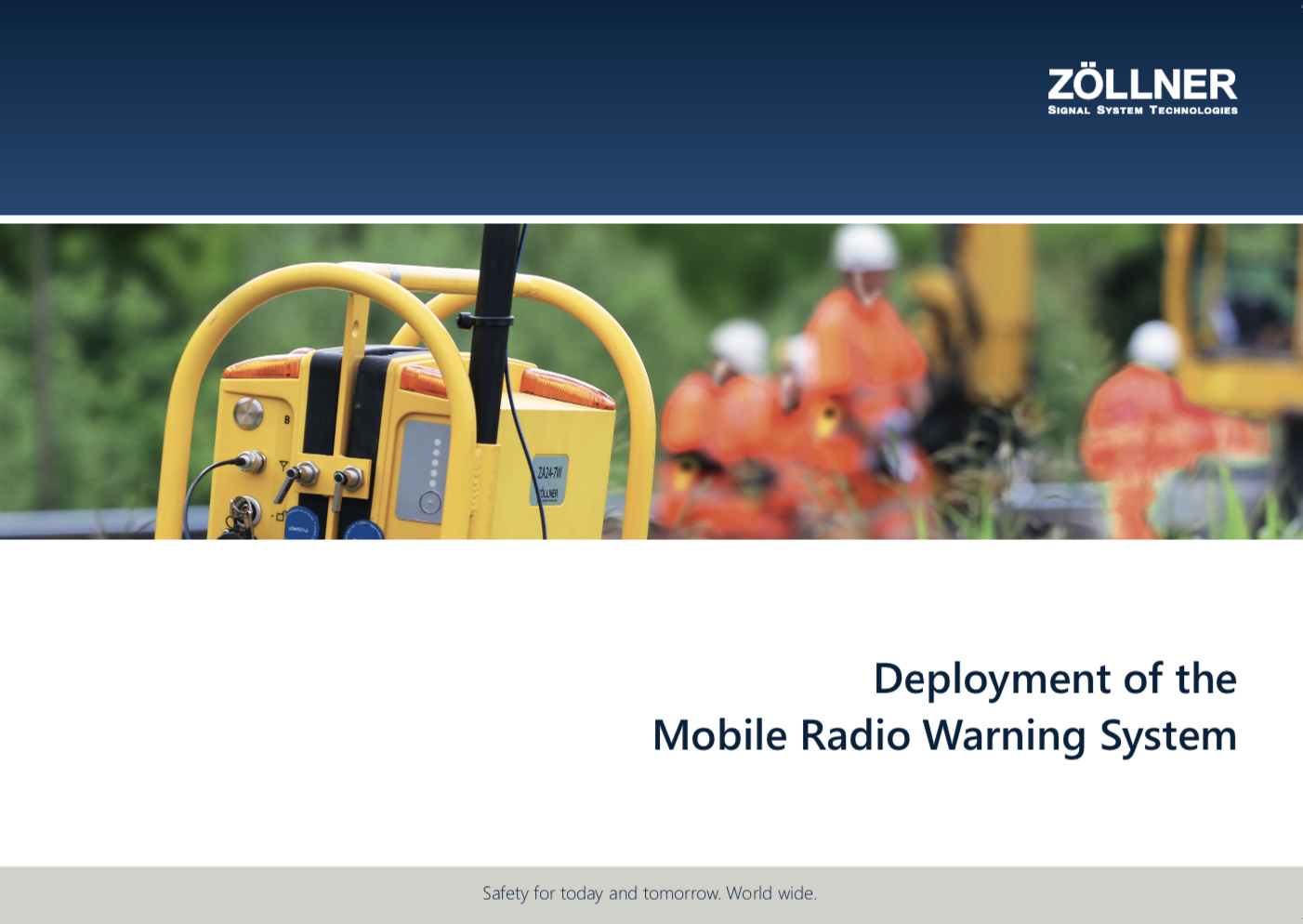 Mobile Radio Warning System (MRWS) | ZÖLLNER | Railway-News