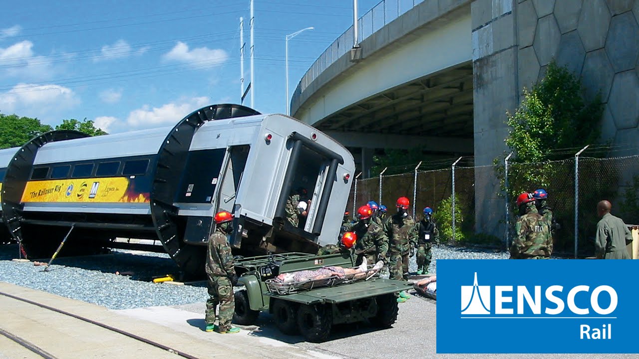ENSCO “Rollover Rig” – Rail Emergency Evacuation Simulator