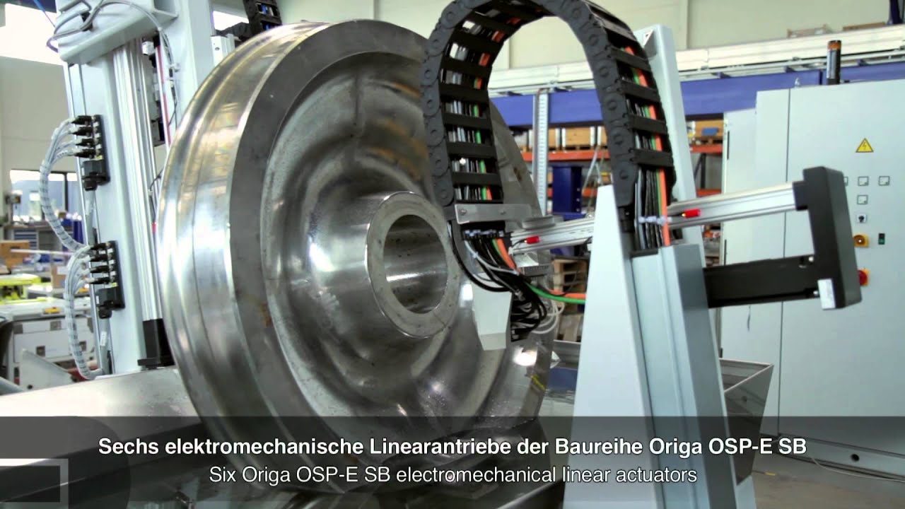 Quality Assurance for Railway Wheels with ORIGA OSP-E Electromechanical ...