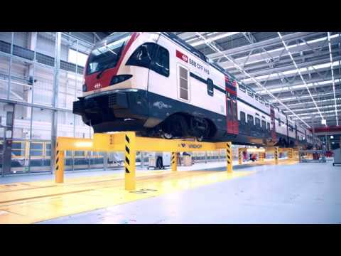 The WINDHOFF Pit Stop Concept | In-floor Train Lifting System