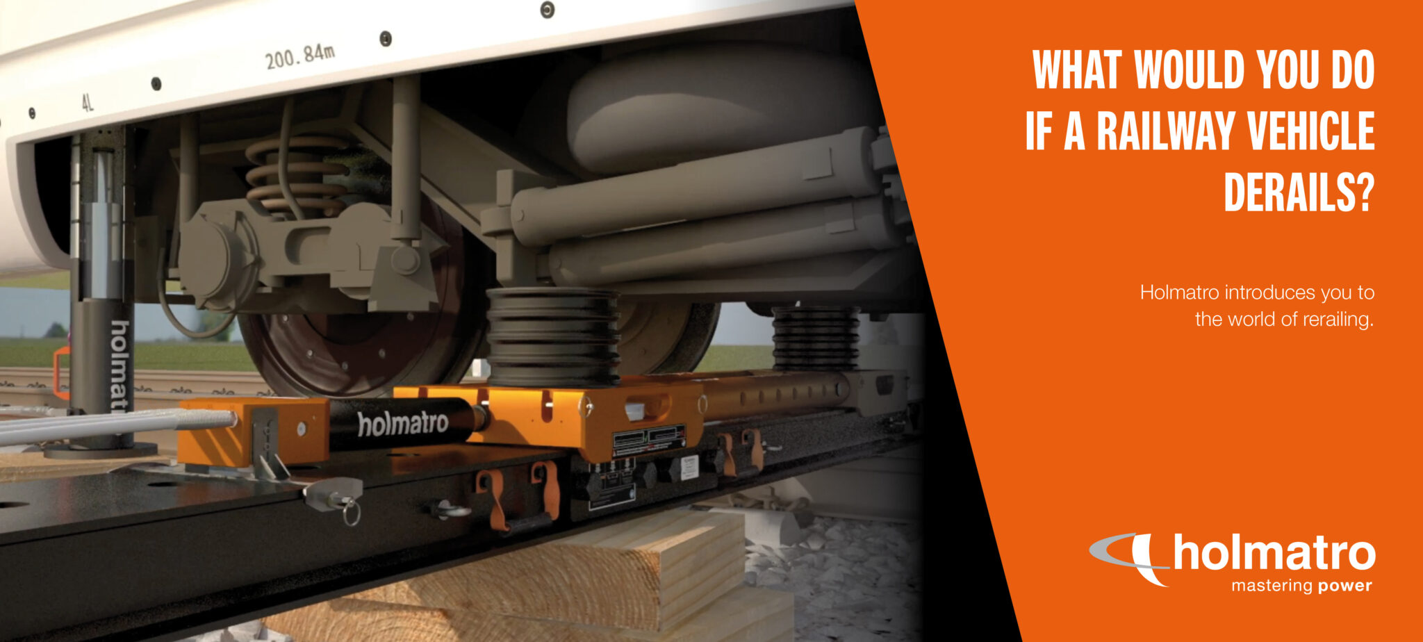 Free Webinar: "Introduction to Rerailing" | Holmatro | Railway-News