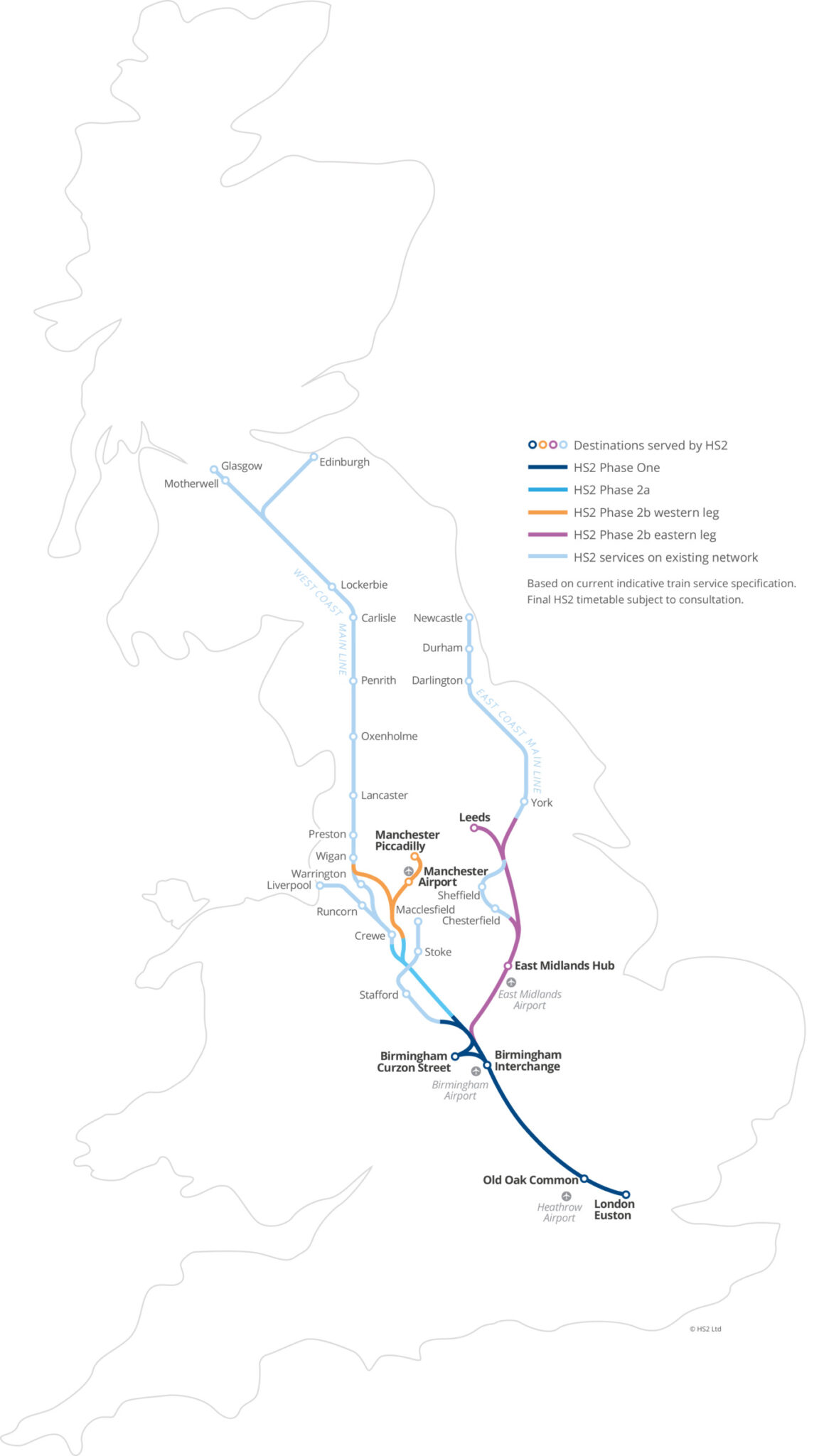 HS2 Ltd Launches Public Consultation on Proposed Changes to Phase 2b ...