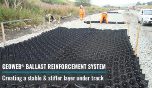 Presto Geosystems GEOWEB® Geocells for Permanent Way Applications