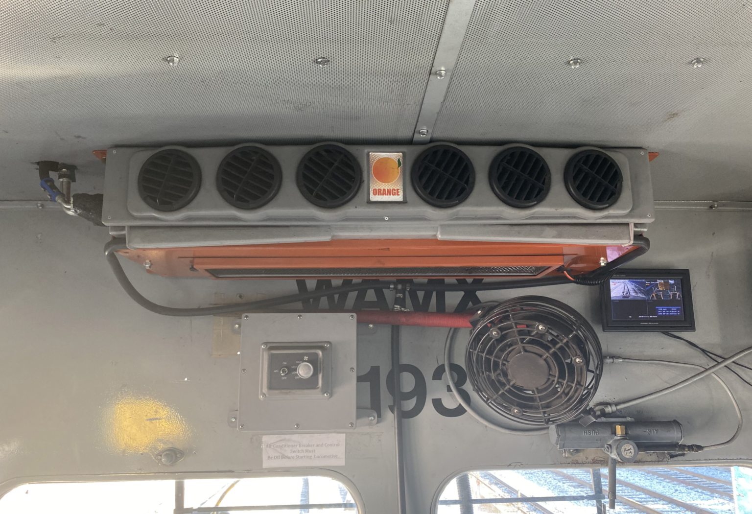 INPS Group | The Orange Locomotive A/C System | Railway-News