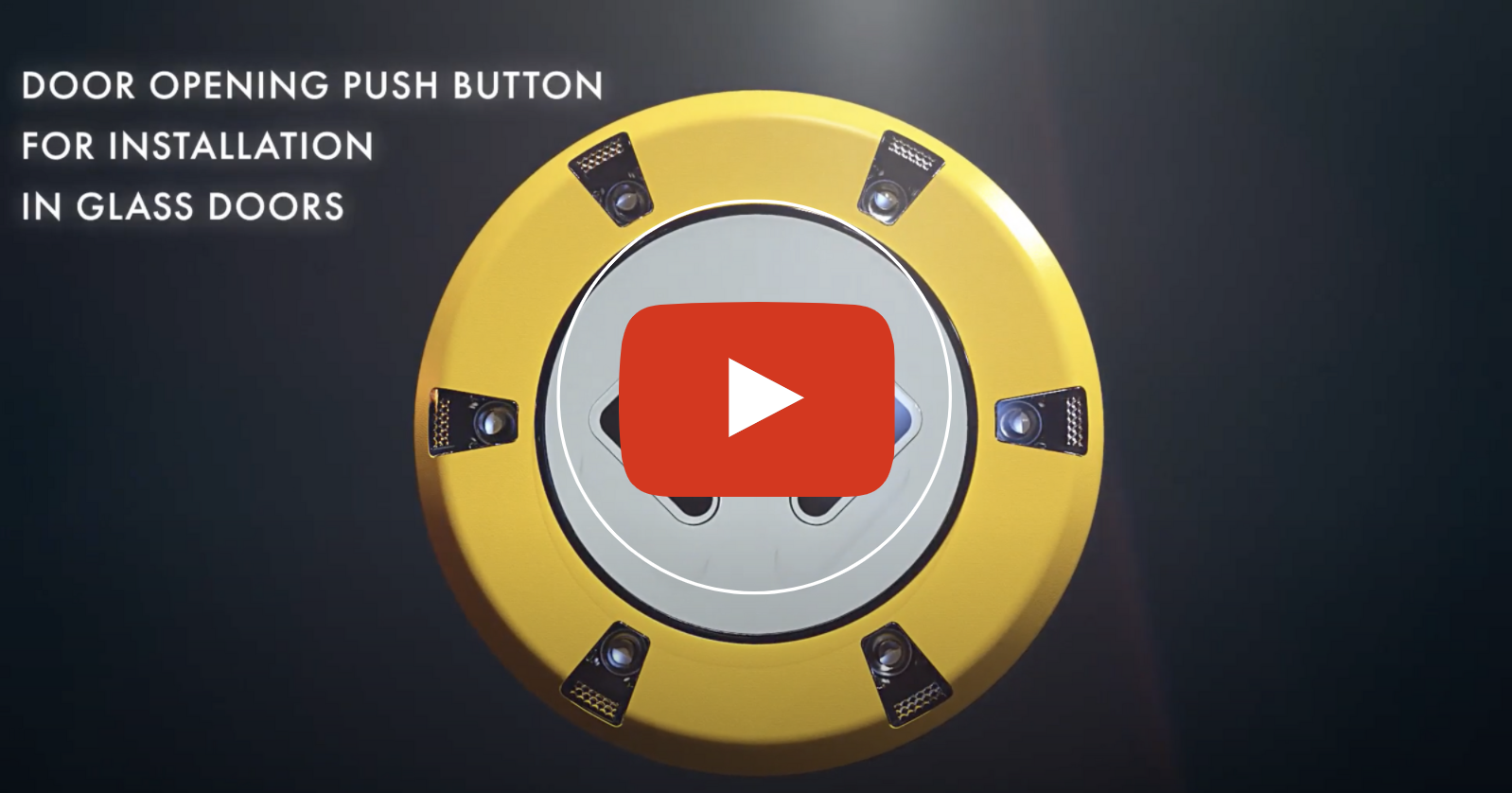 New Construction Type of Push Buttons for Glass Doors | TSL-ESCHA