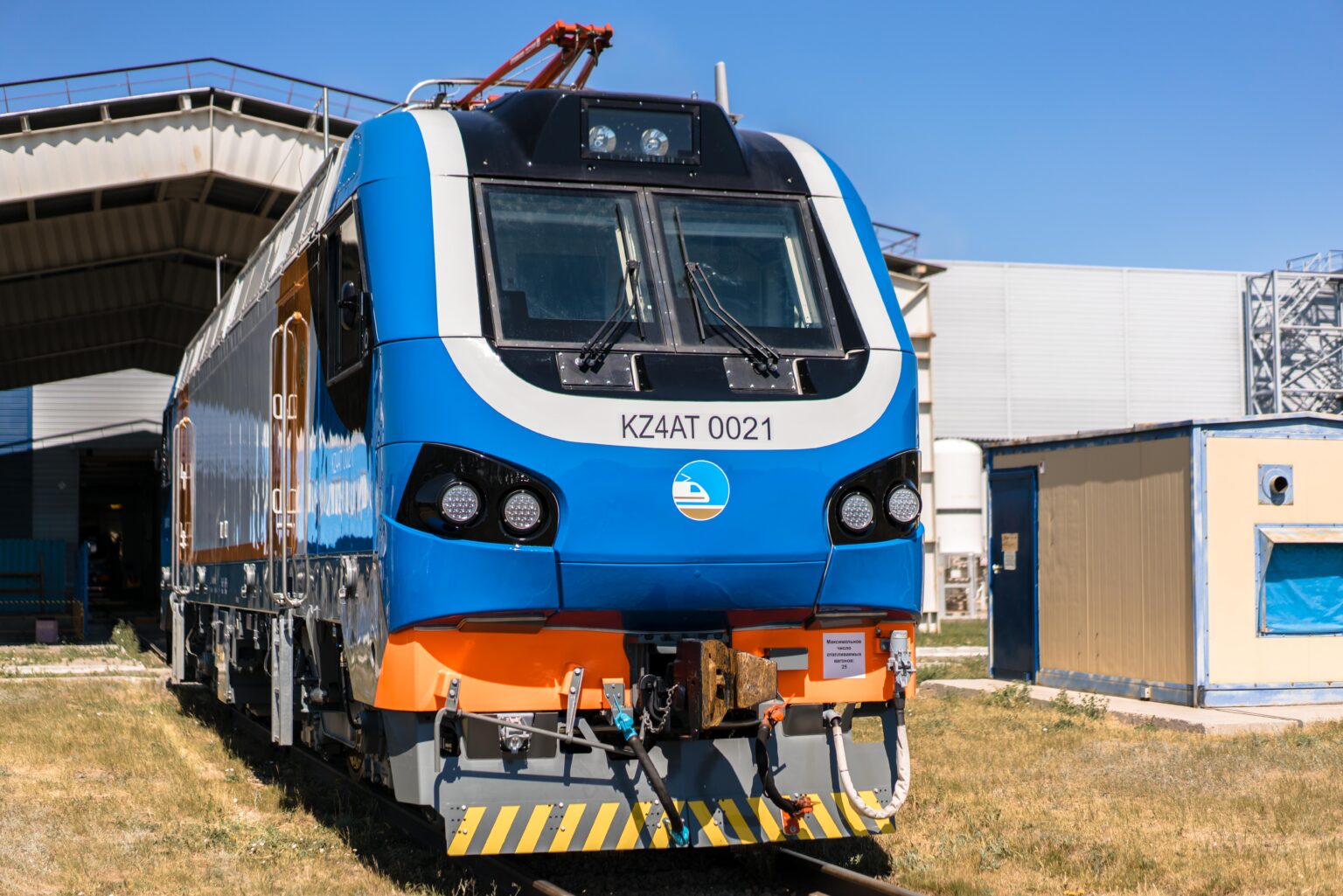 First Alstom Passenger Locomotive Fully Assembled in Kazakhstan ...