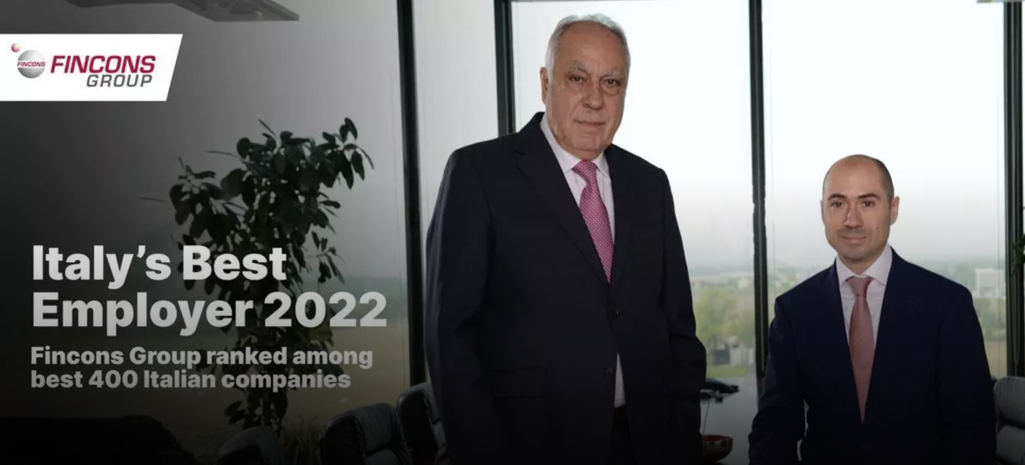 Fincons Group in Italy’s Best Employer Ranking | Fincons Group