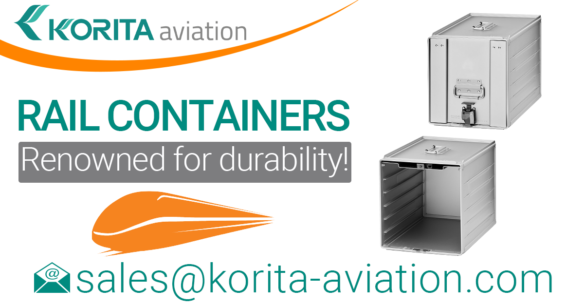 Korita Aviation: Rail Containers Renowned for Strength and Durability!