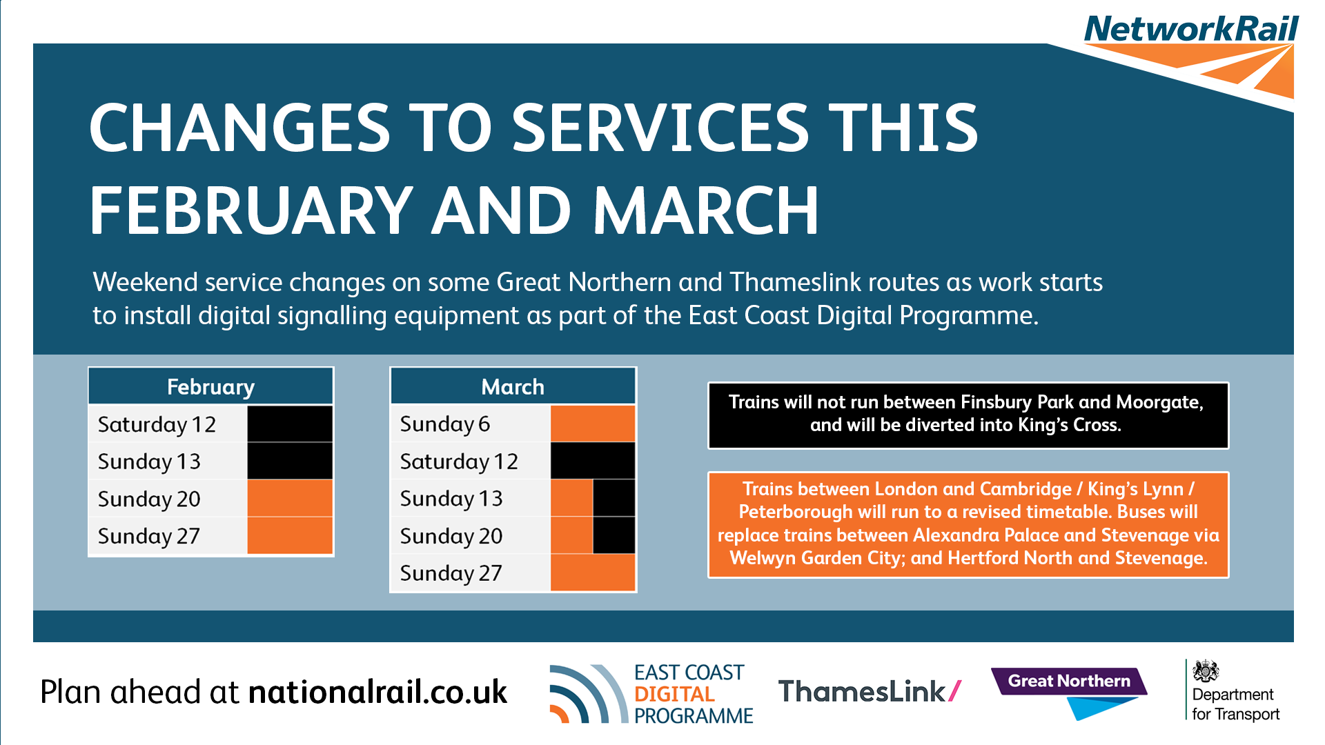 UK: Weekend Work Begins as East Coast Digital Programme Ramps Up ...