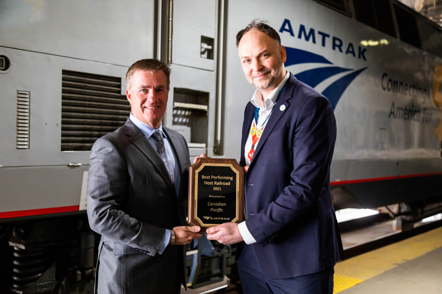 Amtrak Recognises Canadian Pacific as Best Host Railroad 2021 | Railway ...