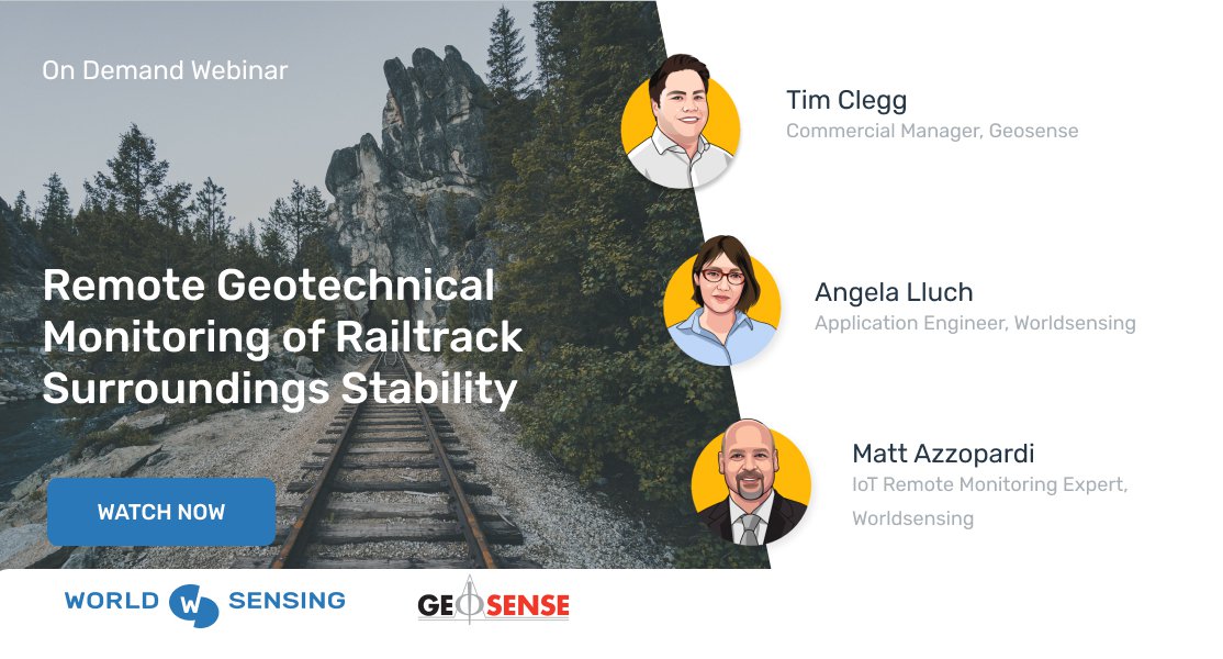 Remote Geotechnical Monitoring Of Rail Tracks Worldsensing