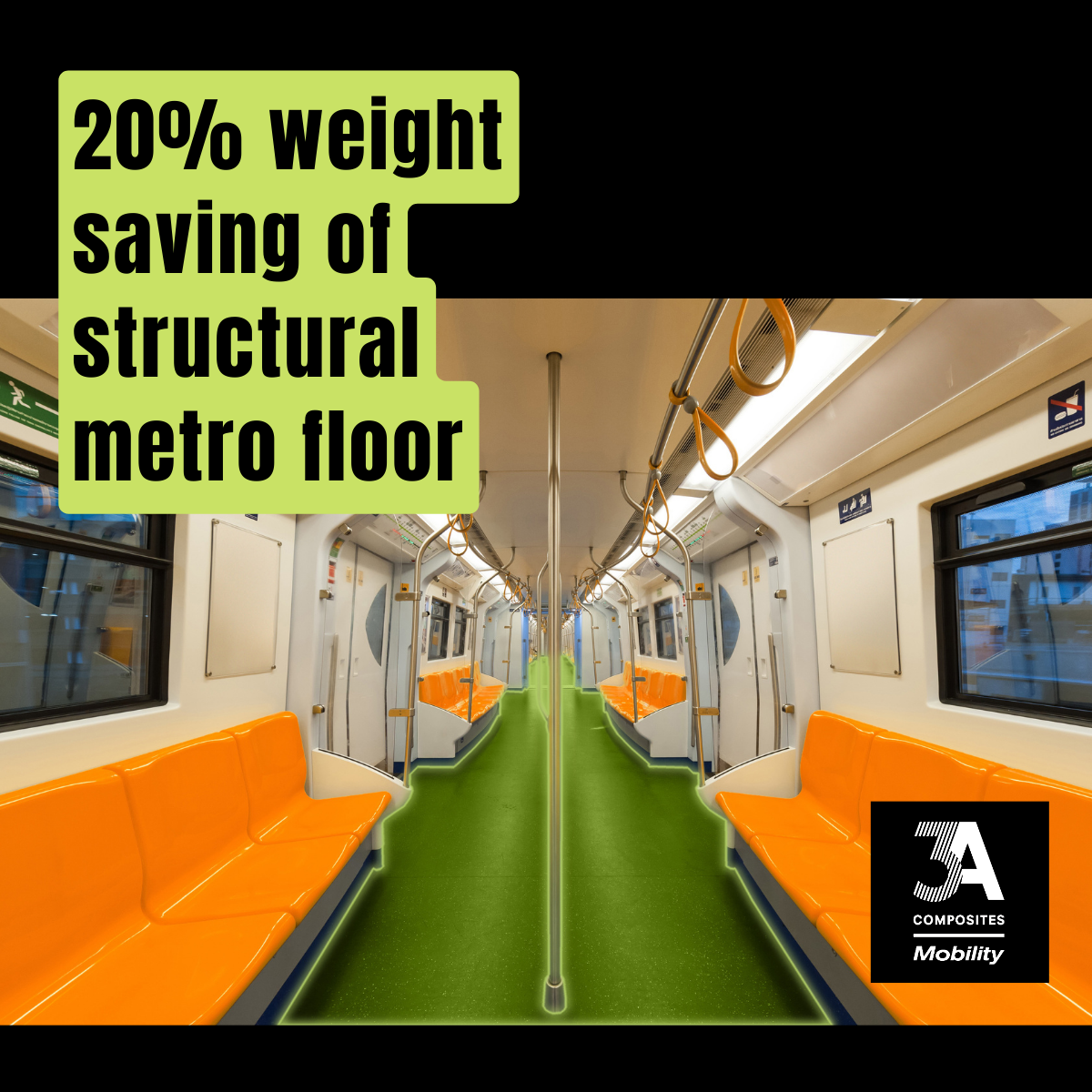 Structural Metro Floor - XBODY® Metro | Railway-News