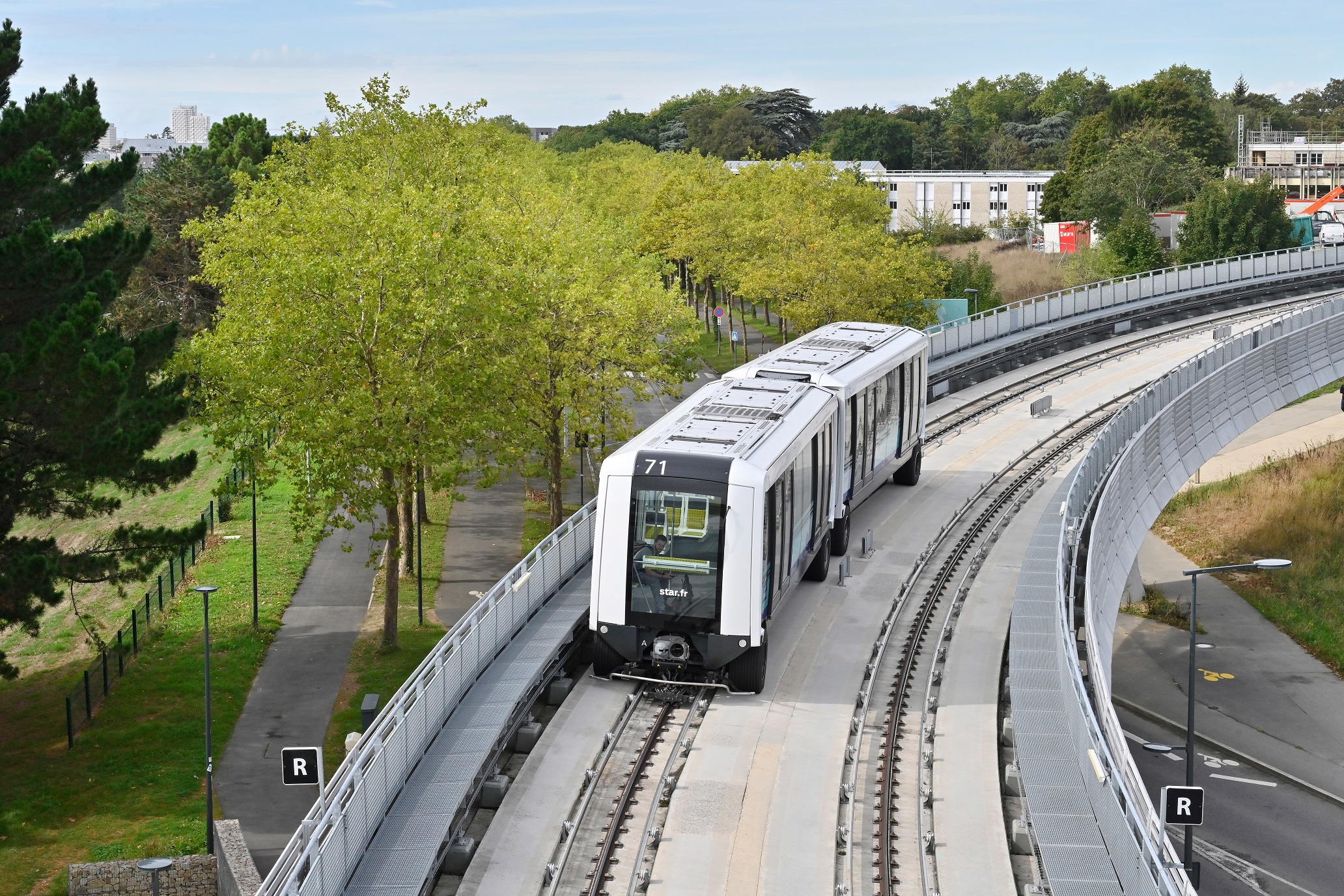 France Rennes Metro Line B Enters Service Railway News