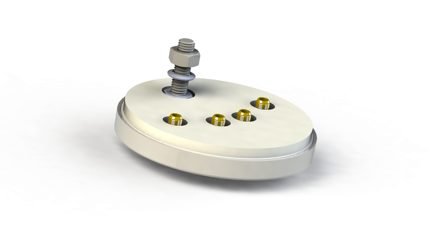 ANTONICS Multipolarized 4x4 MIMO Indoor Railway Antenna