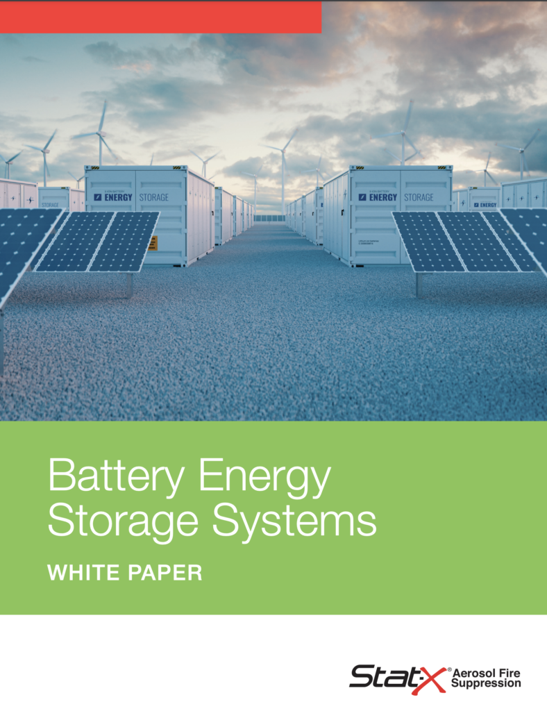 Stat-X® Fire Suppression: Battery Energy Storage Systems