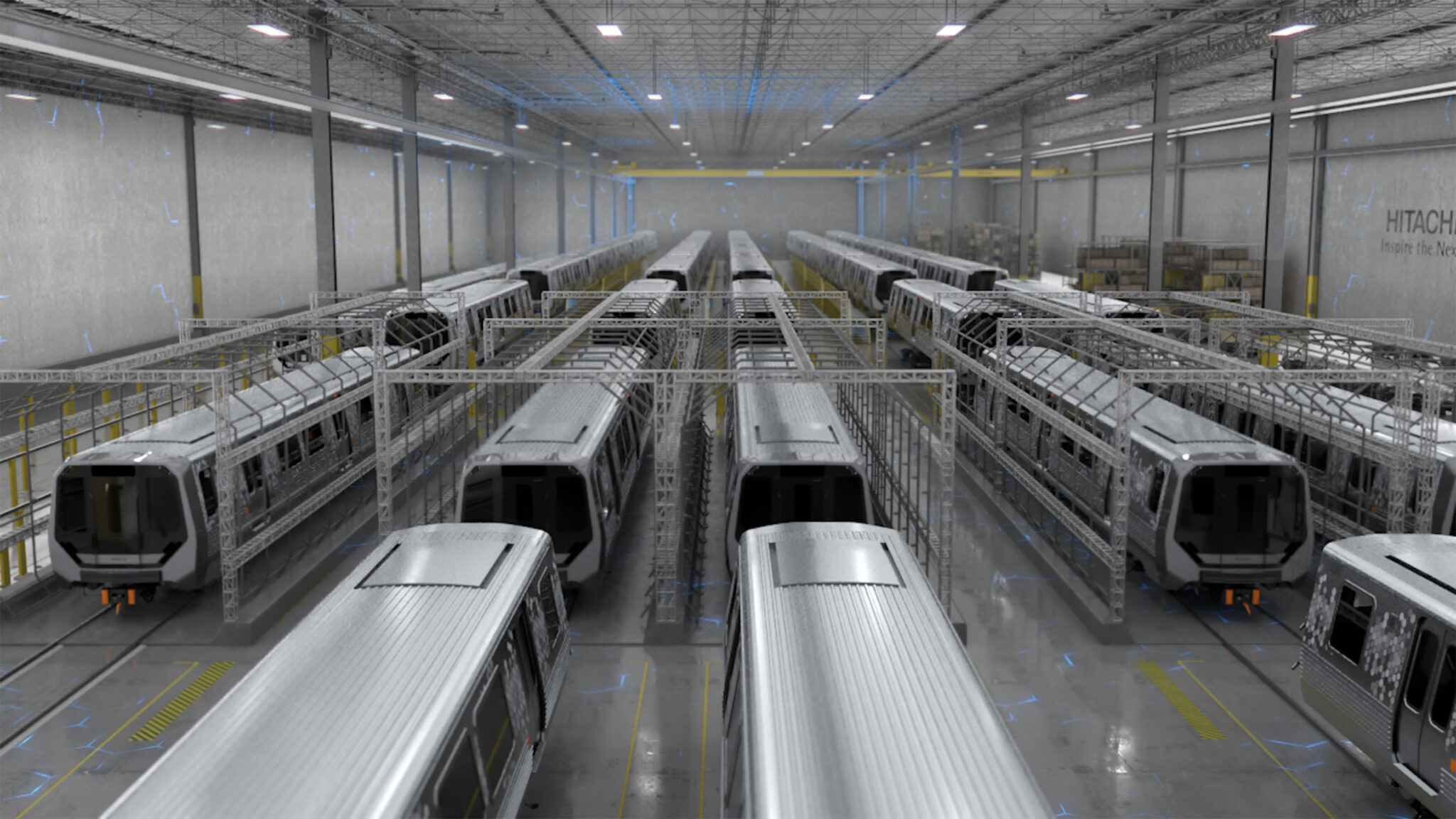 Hitachi Rail Shares Final Designs of New Maryland Factory and Test ...