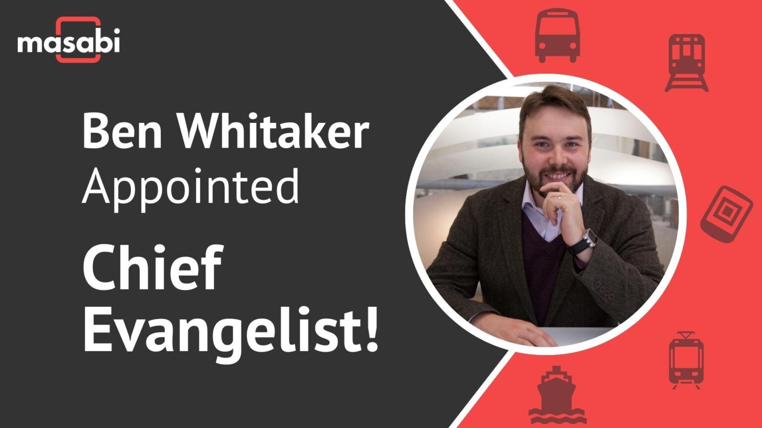 Masabi Appoints Ben Whitaker as Chief Evangelist | Railway-News