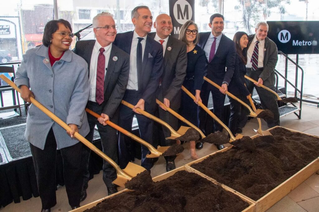 US: Groundbreaking Celebrated for East San Fernando Valley Light Rail ...