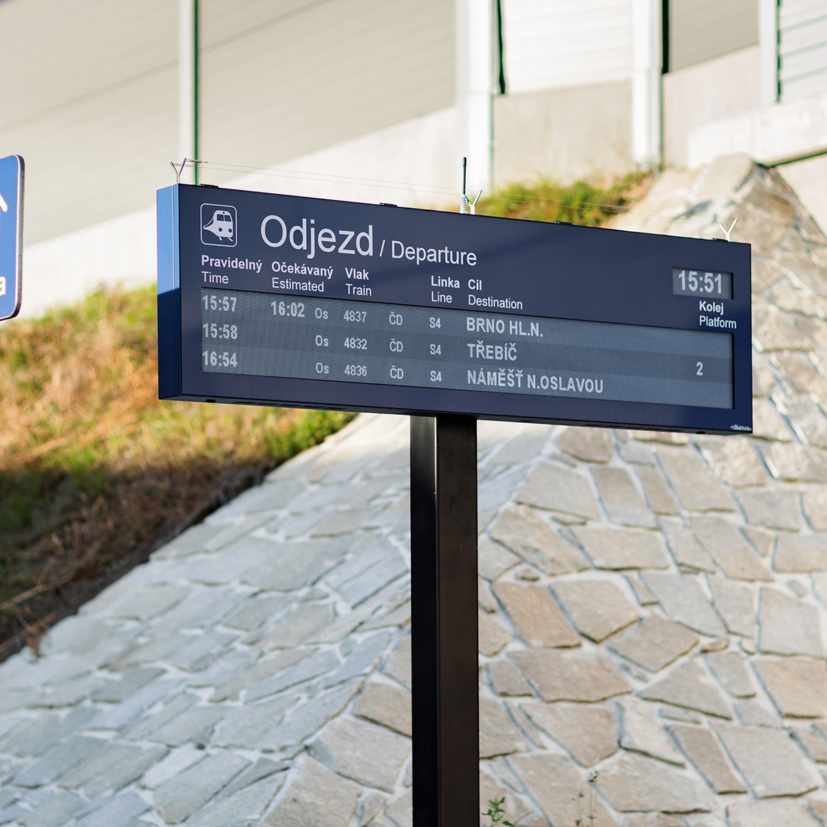 Surge Protection Devices for Information Panels for Train Stations