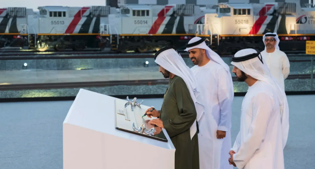 Etihad Rail Completes UAE National Rail Network Project | Railway-News