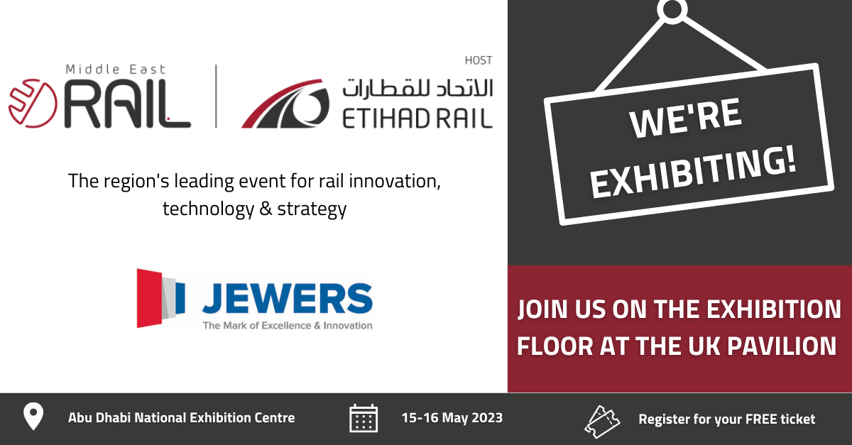 Jewers Doors at Middle East Rail 2023 | Railway-News