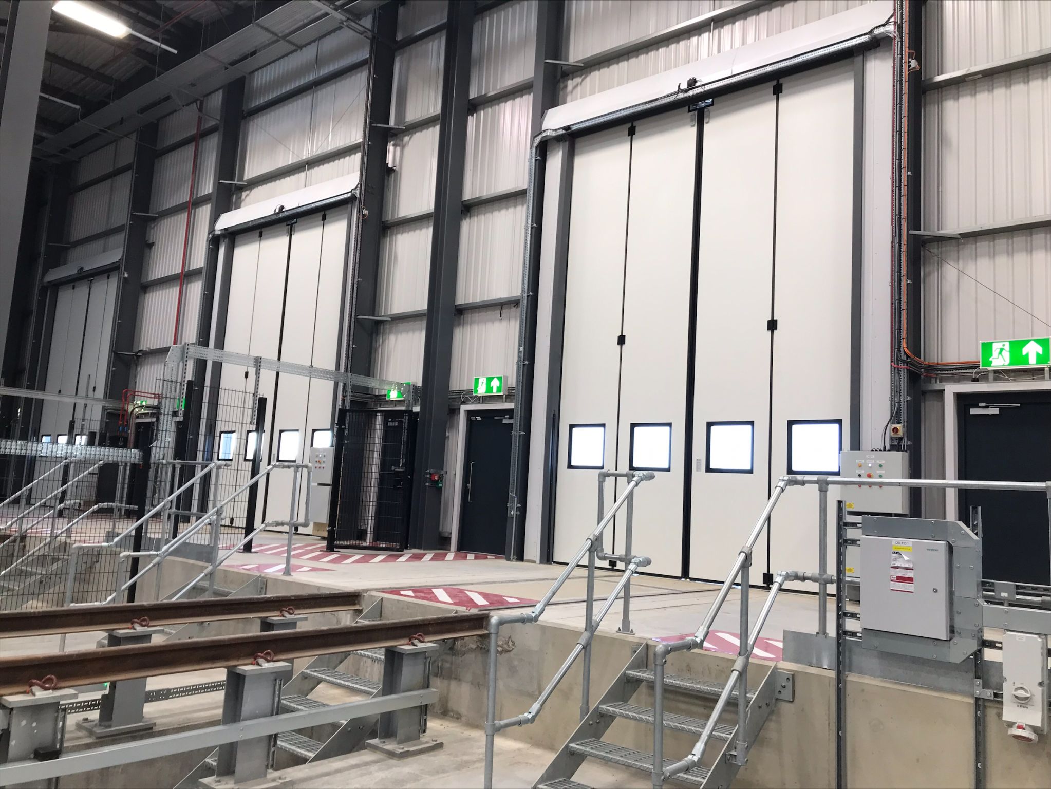 Jewers Doors Supplies Siemens Mobility with New Electric Depot Doors