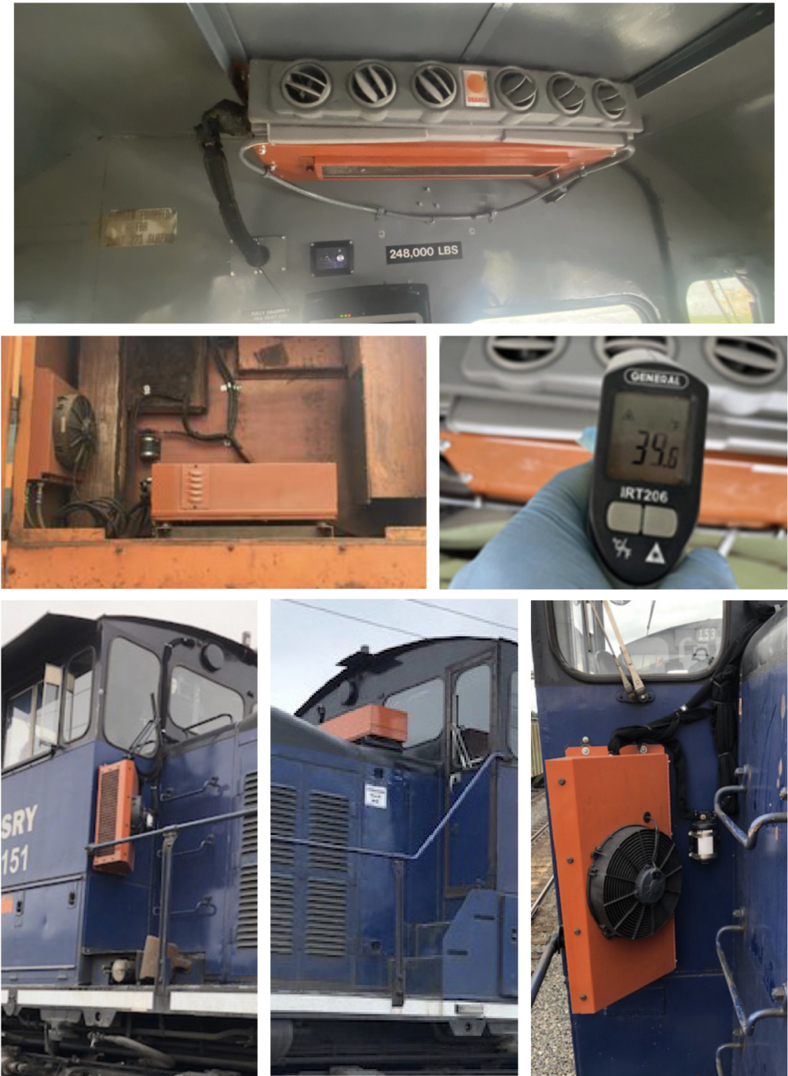 New and Improved to Keep Cab Cool in 125° F / 51° C