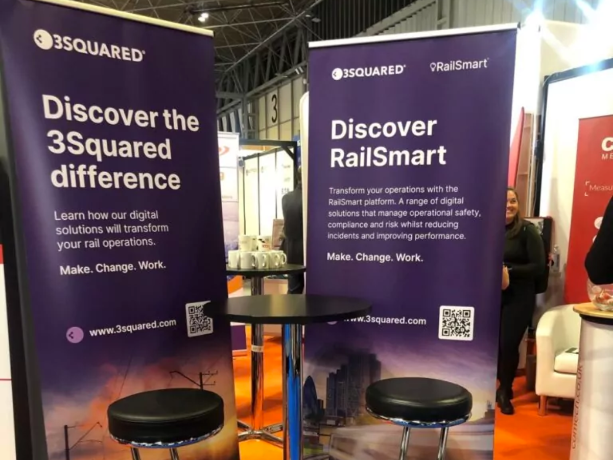 3Squared at Rail Tech Event Railtex 2023 | Railway-News