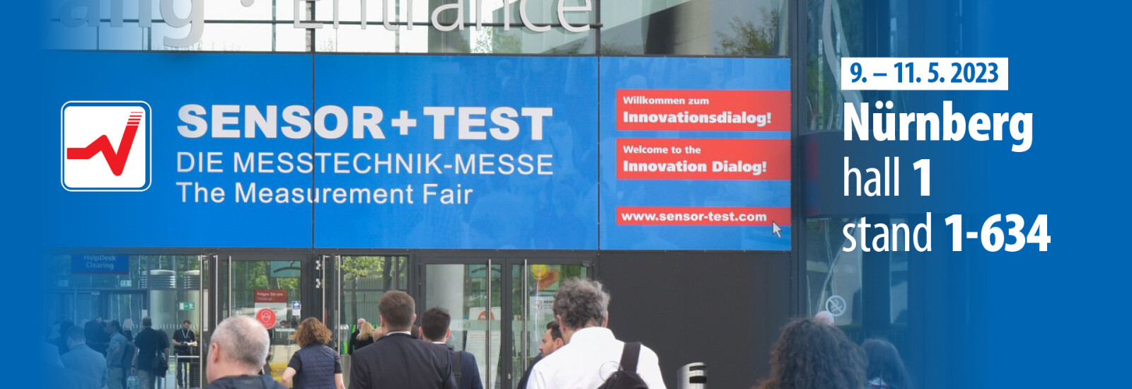Invitation to the SENSOR + TEST 2023 Trade Fair | Sensit s.r.o.