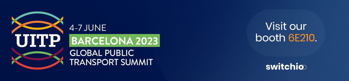 Switchio Will Be One of the Exhibitors at UITP 2023 in Barcelona