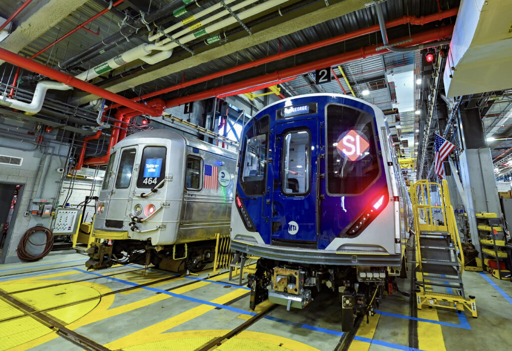 New R211 Subway Cars Rolled Out on Staten Island Railway | Railway-News