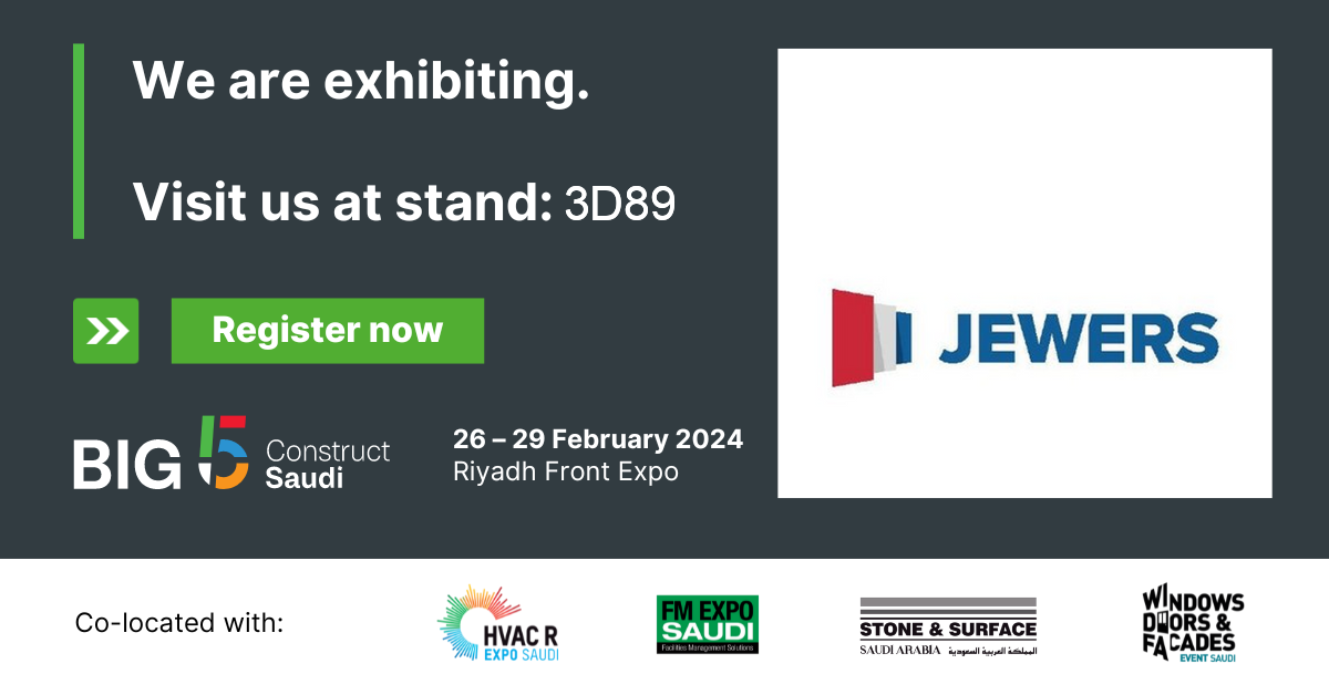 Jewers Doors at Big 5 Construct Saudi | Railway-News