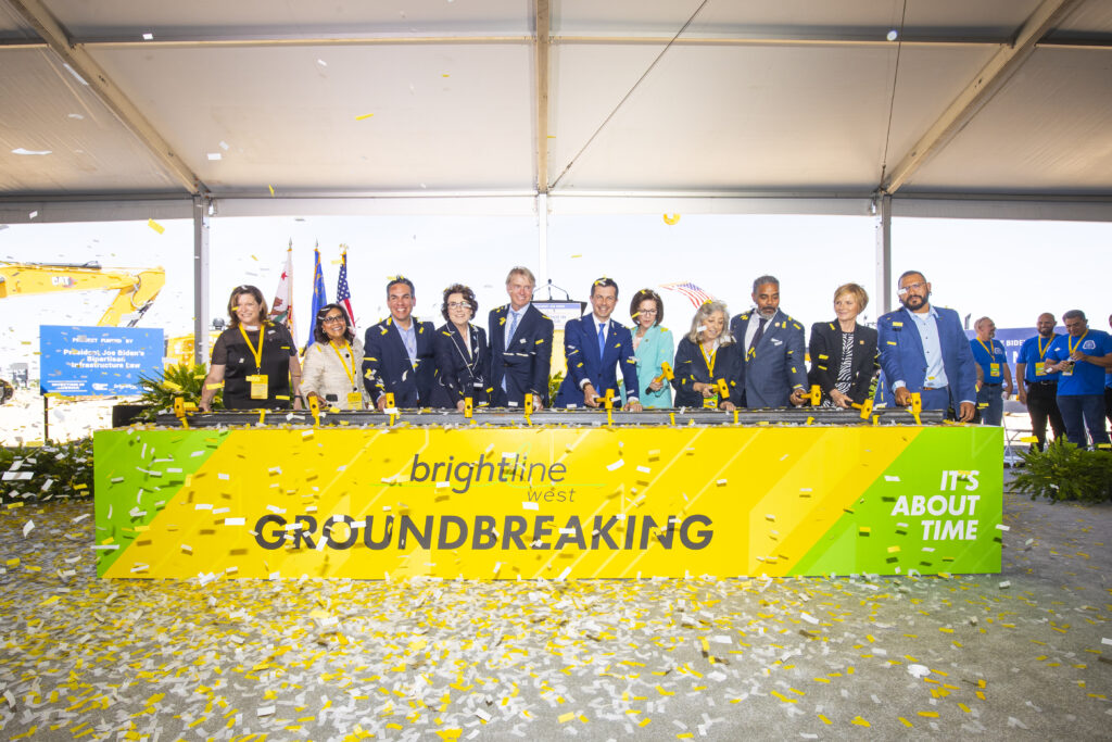 Brightline West Breaks Ground on High-Speed Rail Line | Railway-News