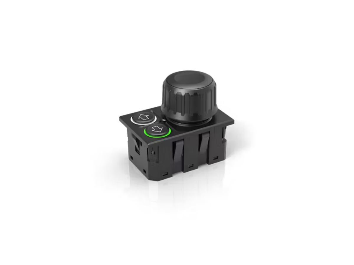 NEW – Series 09 In-Cabin Rotary Cursor Controller | Railway-News