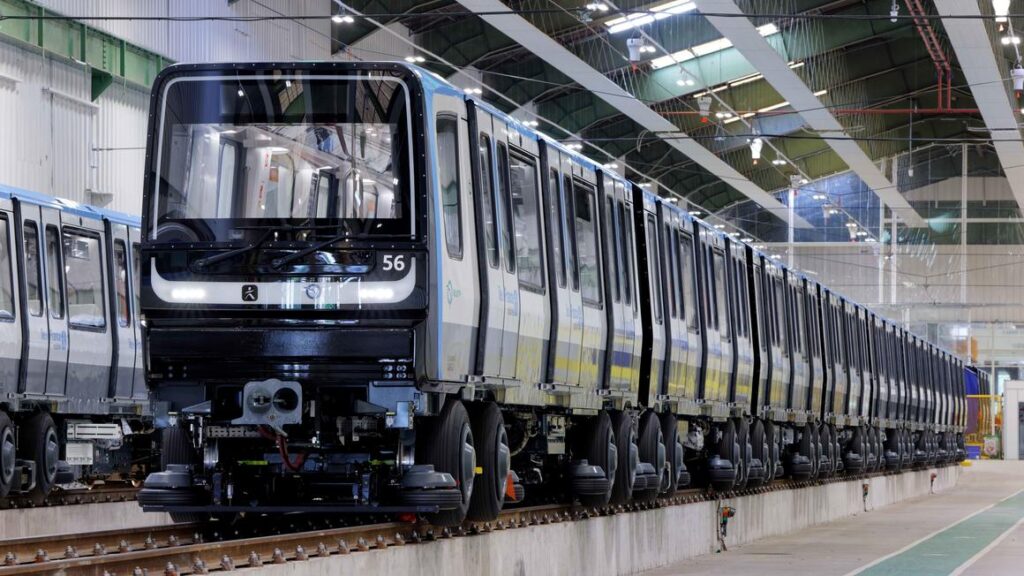 Alstom Delivers MP14 Metros for Paris' Line 14 Extension | Railway-News
