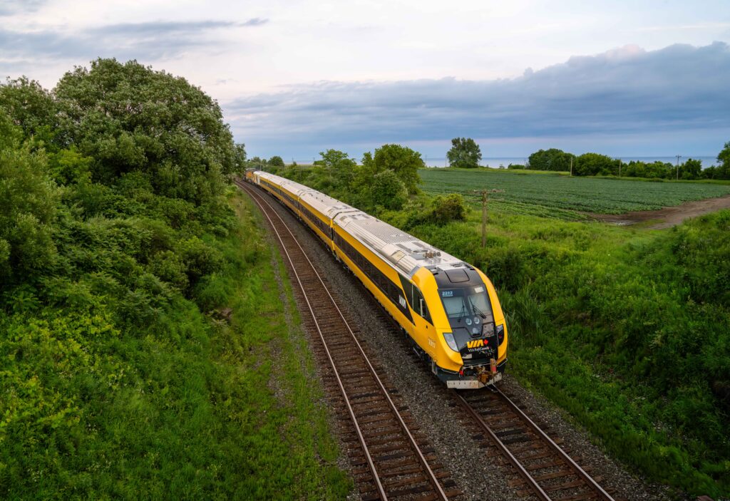 VIA Rail Unveils New Lumi Train for Québec City-Windsor Corridor ...