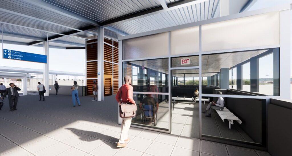 IN PICTURES: Amtrak's Renderings of West Baltimore MARC Station ...