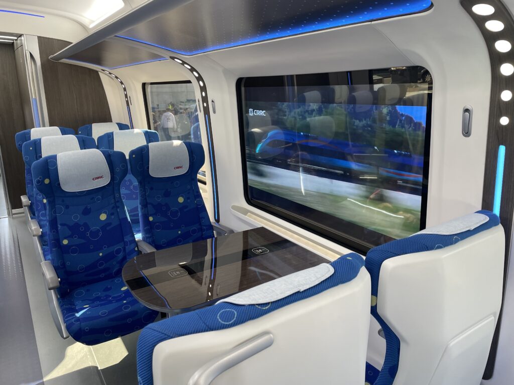 InnoTrans IN PICTURES: China's Hydrogen High-Speed Train | Railway-News
