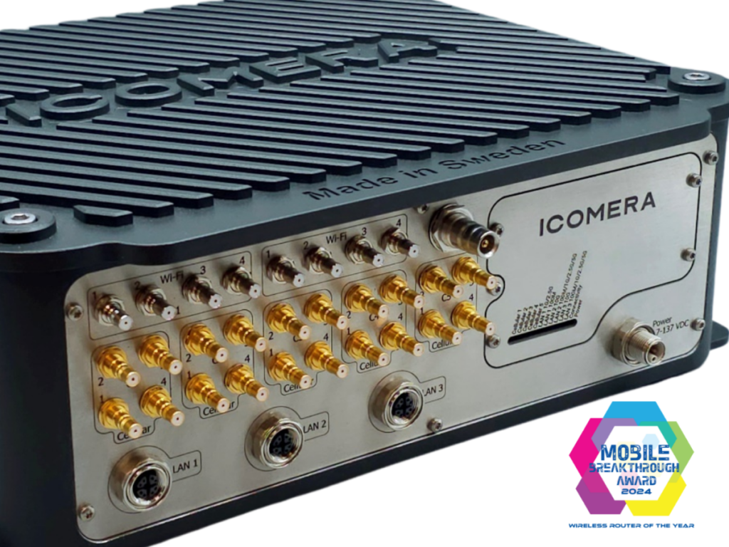 Icomera X7 Named “2024 Wireless Router of the Year” | Railway-News