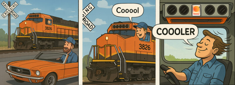 Keep Locomotive Engineers Cool with the Power of Orange: A New Standard ...