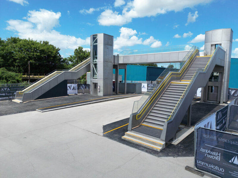 AVA Bridge: A New Era for Accessible, Sustainable Footbridges | Railway ...