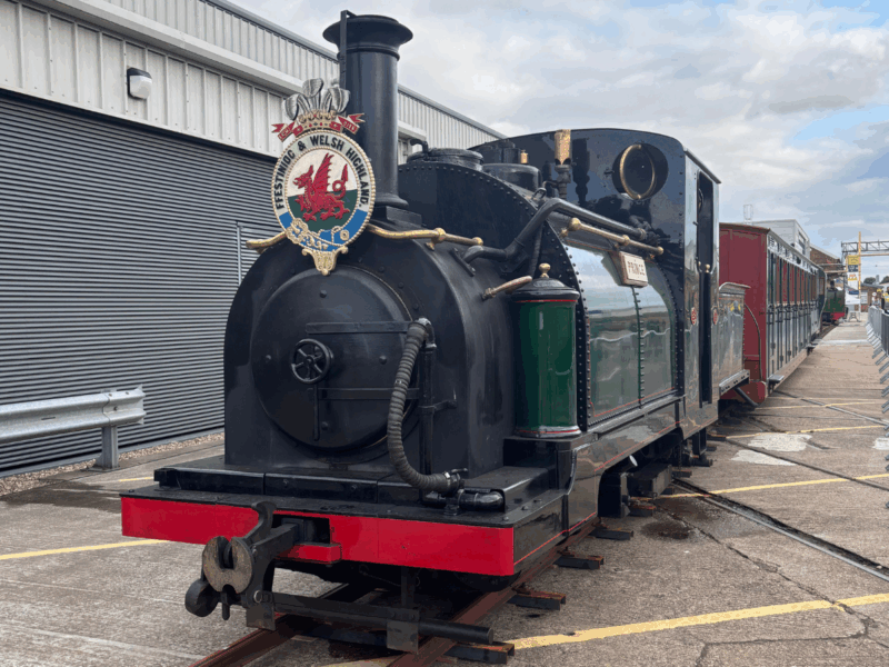 Festiniog Railway 0-4-0TT 'Prince' Appears at Alstom's Greatest Gathering